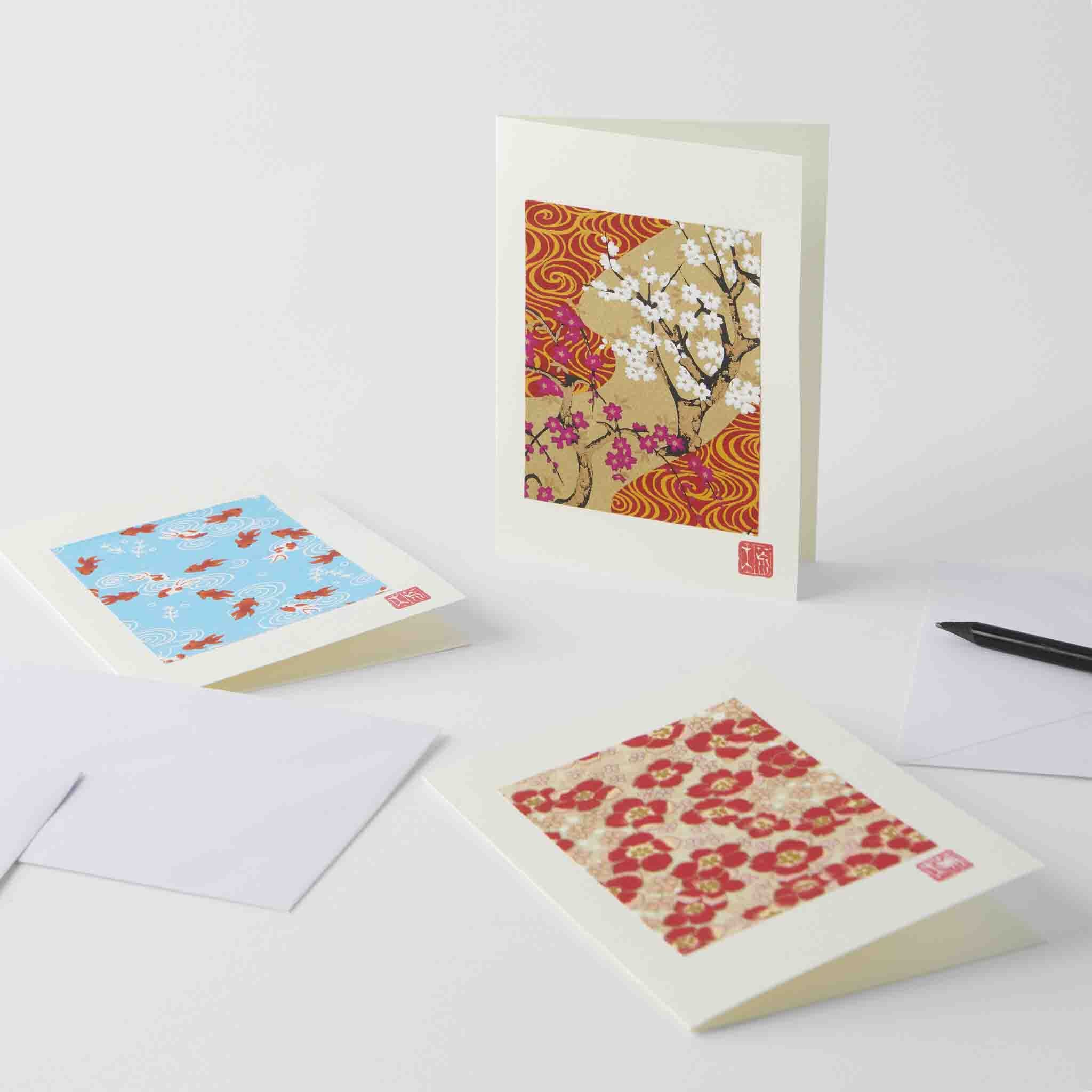 Greeting Cards | Handmade Japanese Cards – Made In Japan | Japanese ...