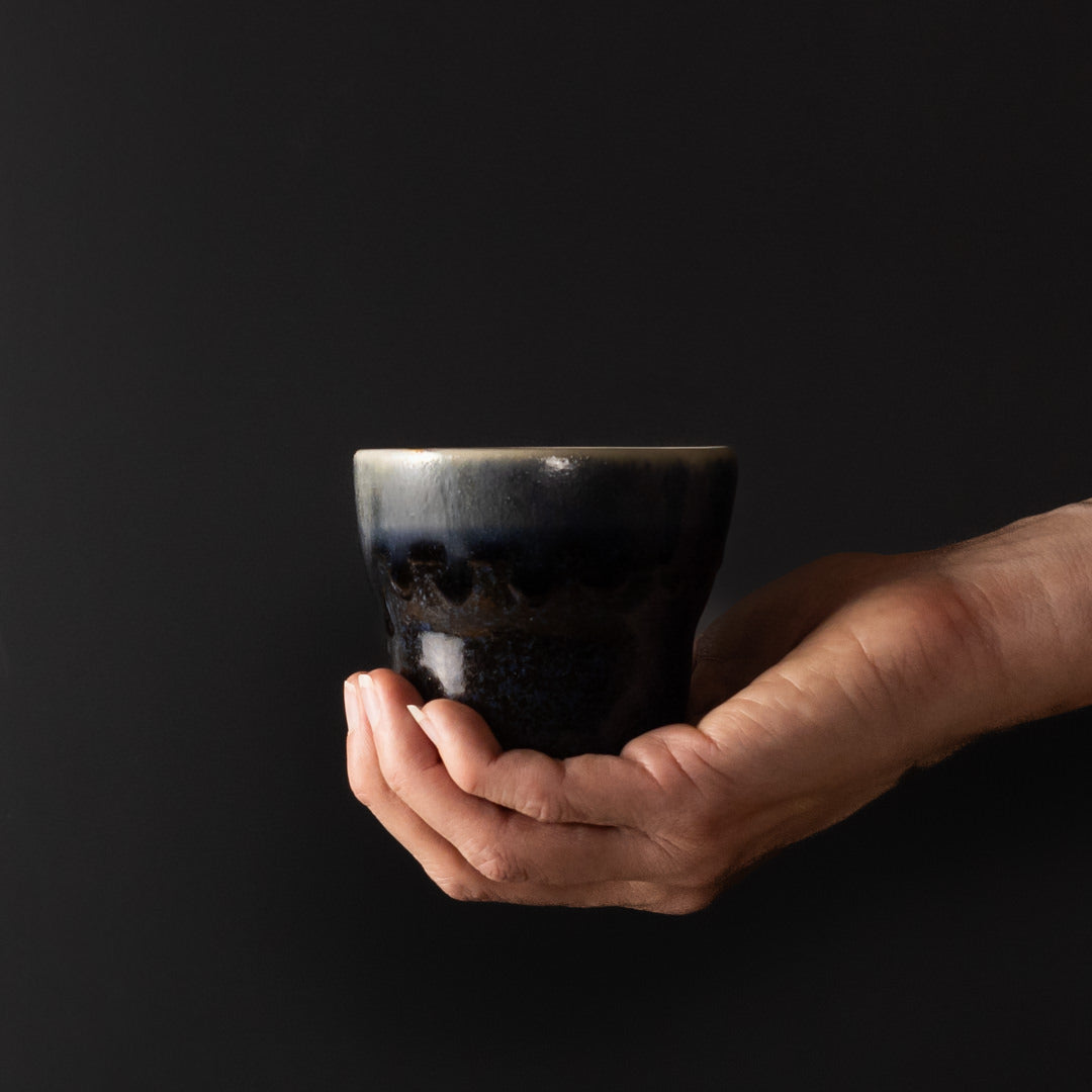Mug Yunomi 280ml Dark Indigo Glaze – Made In Japan | Japanese Tableware